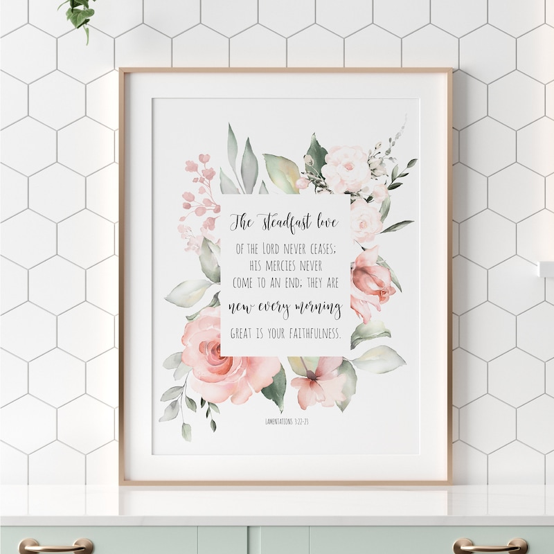 Scripture Print - Etsy