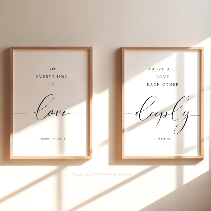 1 Peter 4:8 Home Decor - Etsy