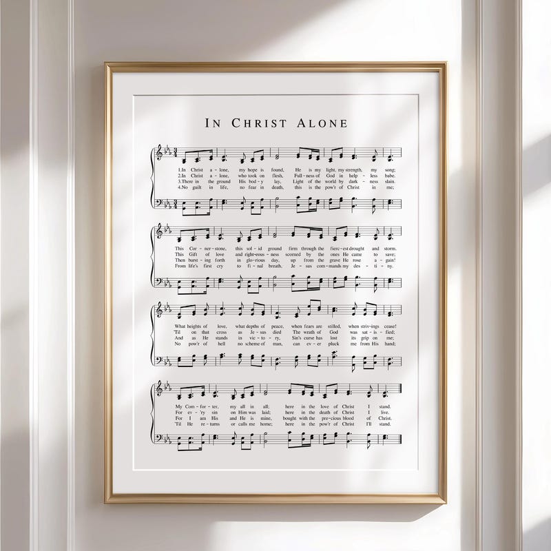 In Christ Alone - Etsy