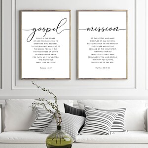 Matthew 28:19-20 Scripture Wall Art, Printable Wall Art, Bible Verse ...