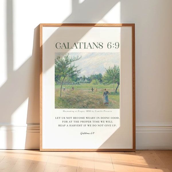 Galatians 6 9 - Etsy