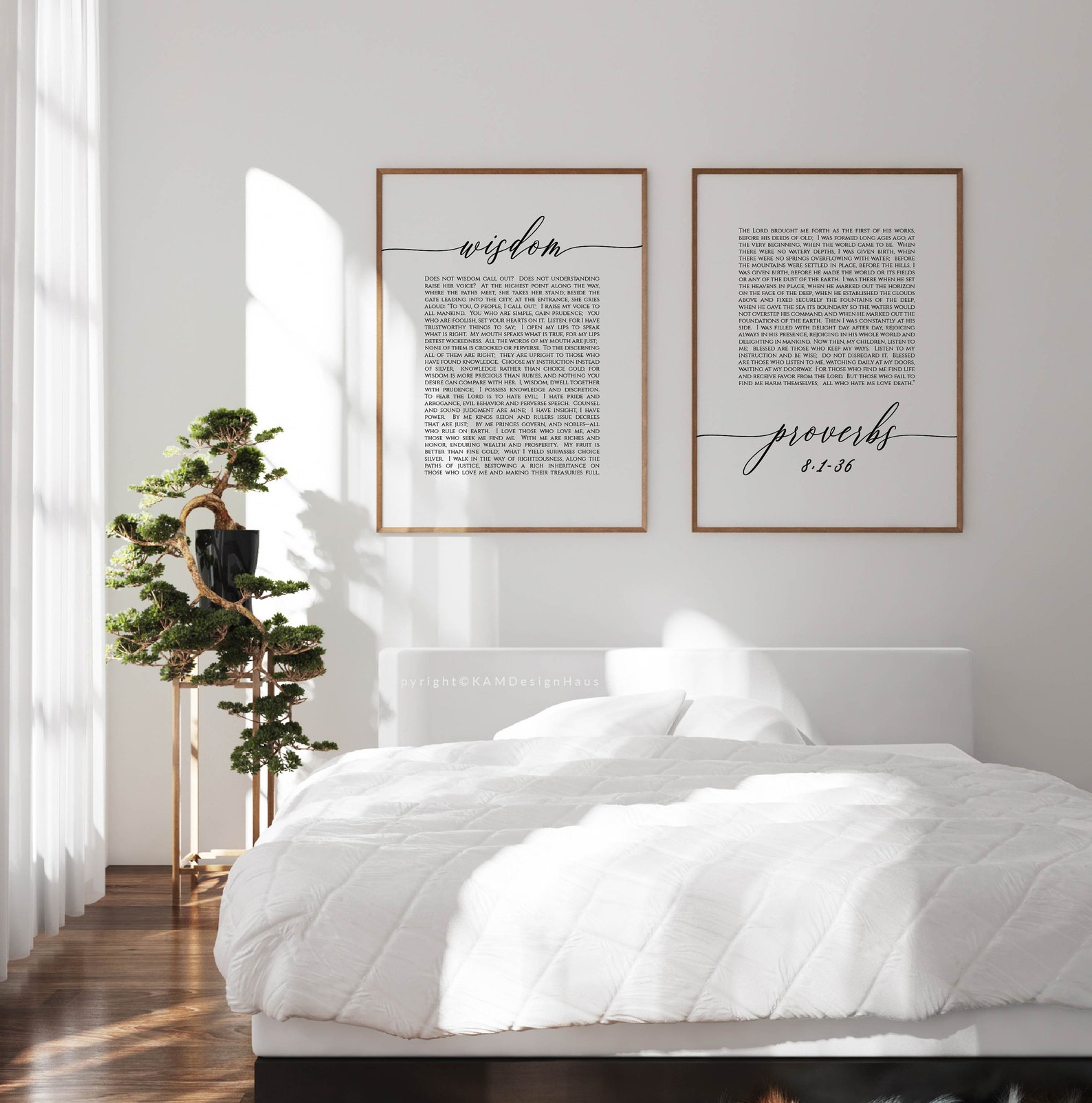 Proverbs 8 Wisdom Bible Verse Poster Printable Wall Art - Etsy