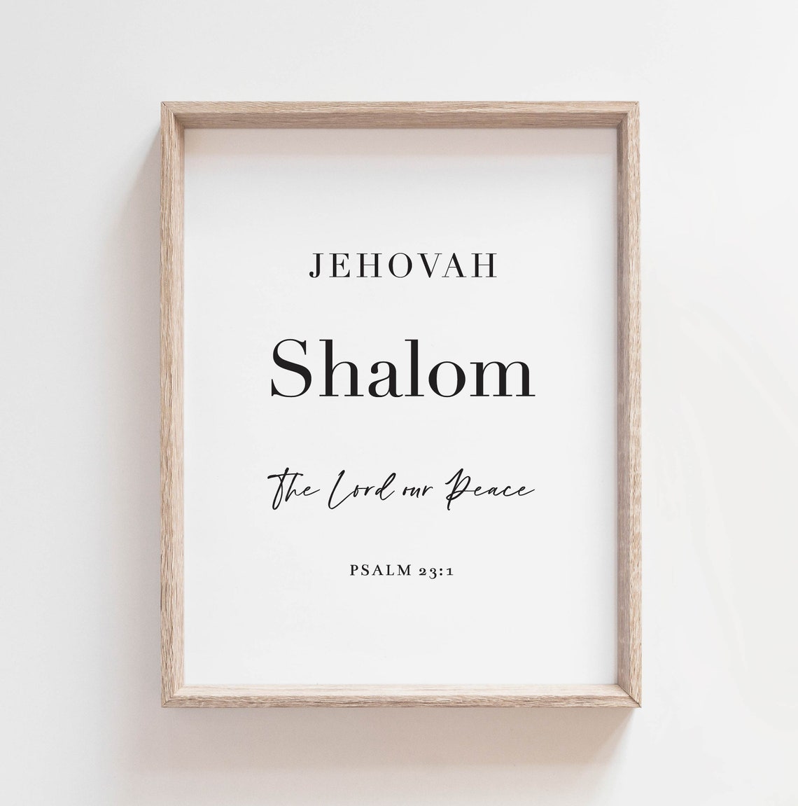 The 7 Names of God Bundle Bible Verse Printable Wall Art Set - Etsy