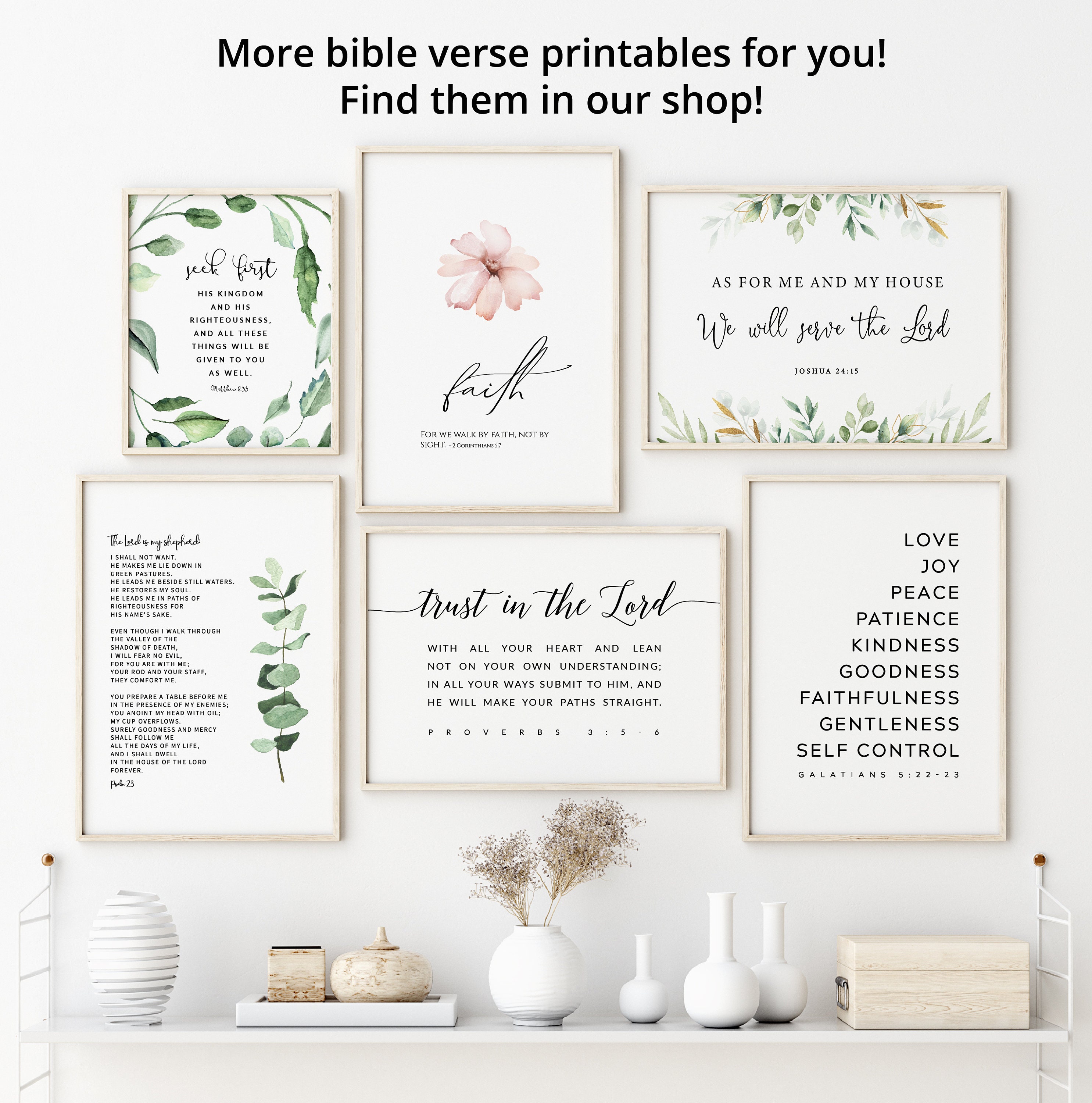 Romans 8:38-39 Bible Verse Printable Wall Art Bible Verse | Etsy