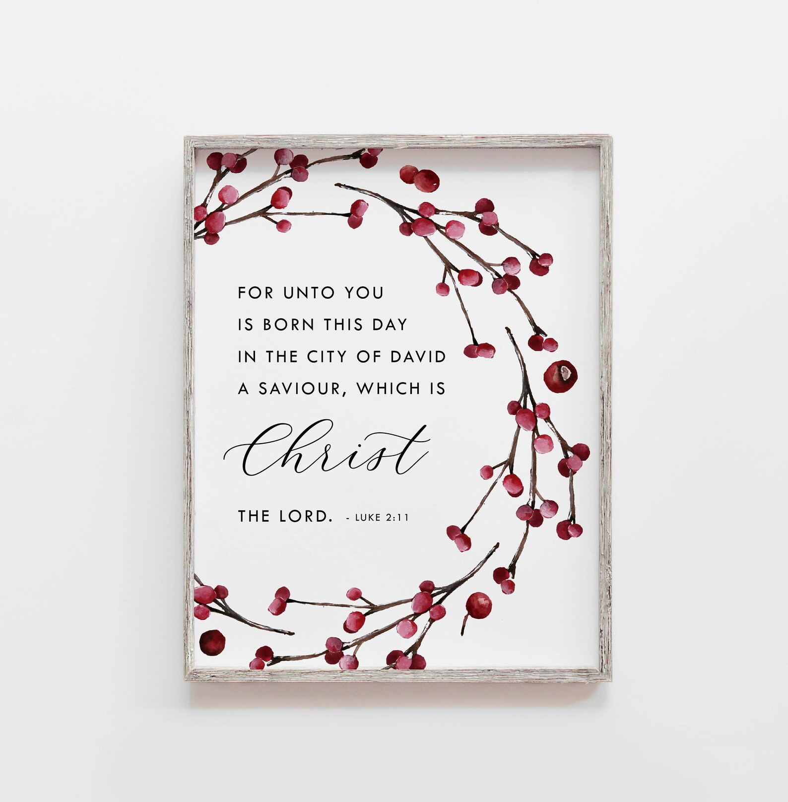 Set of 10 Christmas Scripture Printables Christmas - Etsy