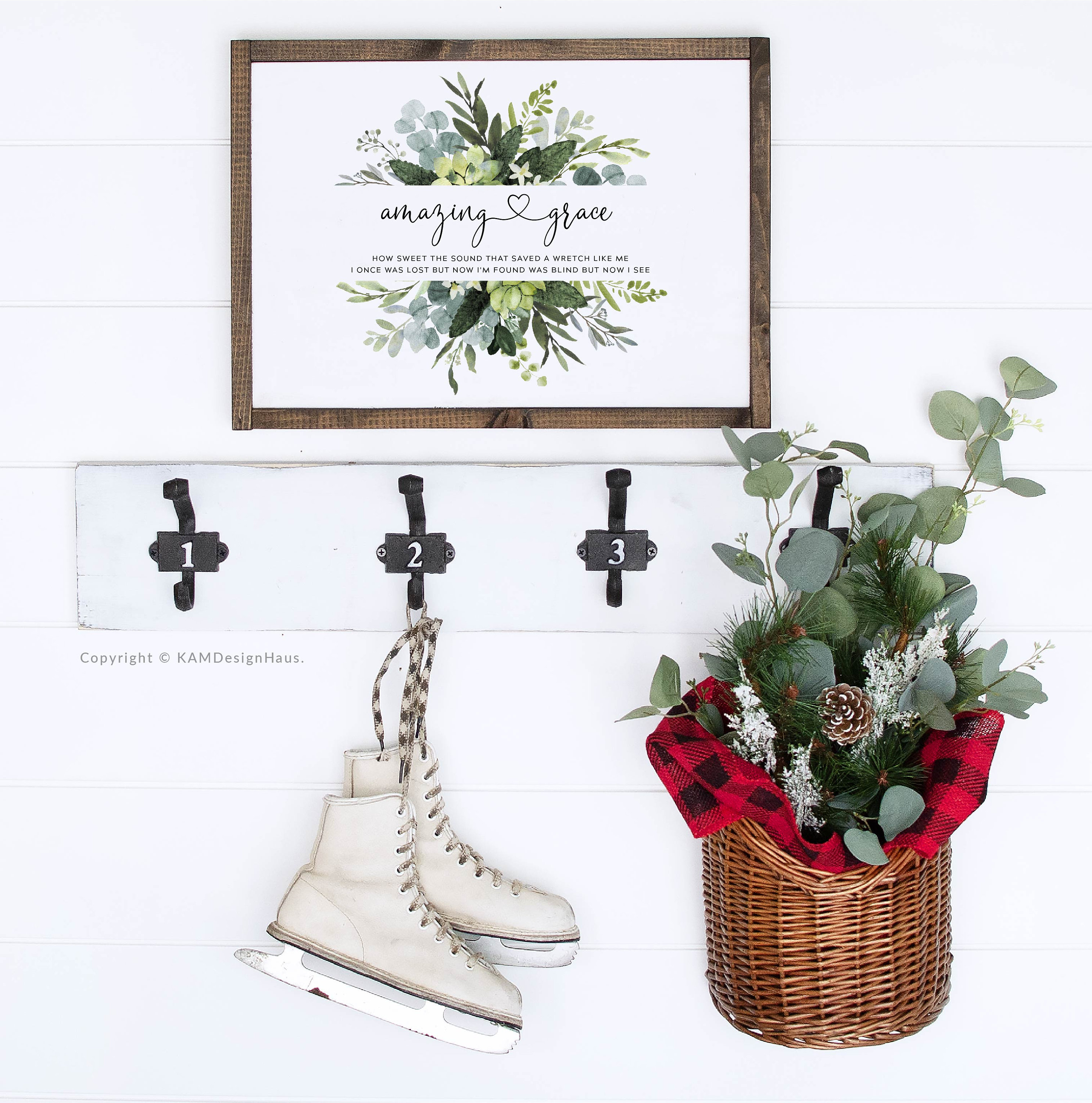 Amazing Grace Christian Printable Wall Art Christian Quote - Etsy