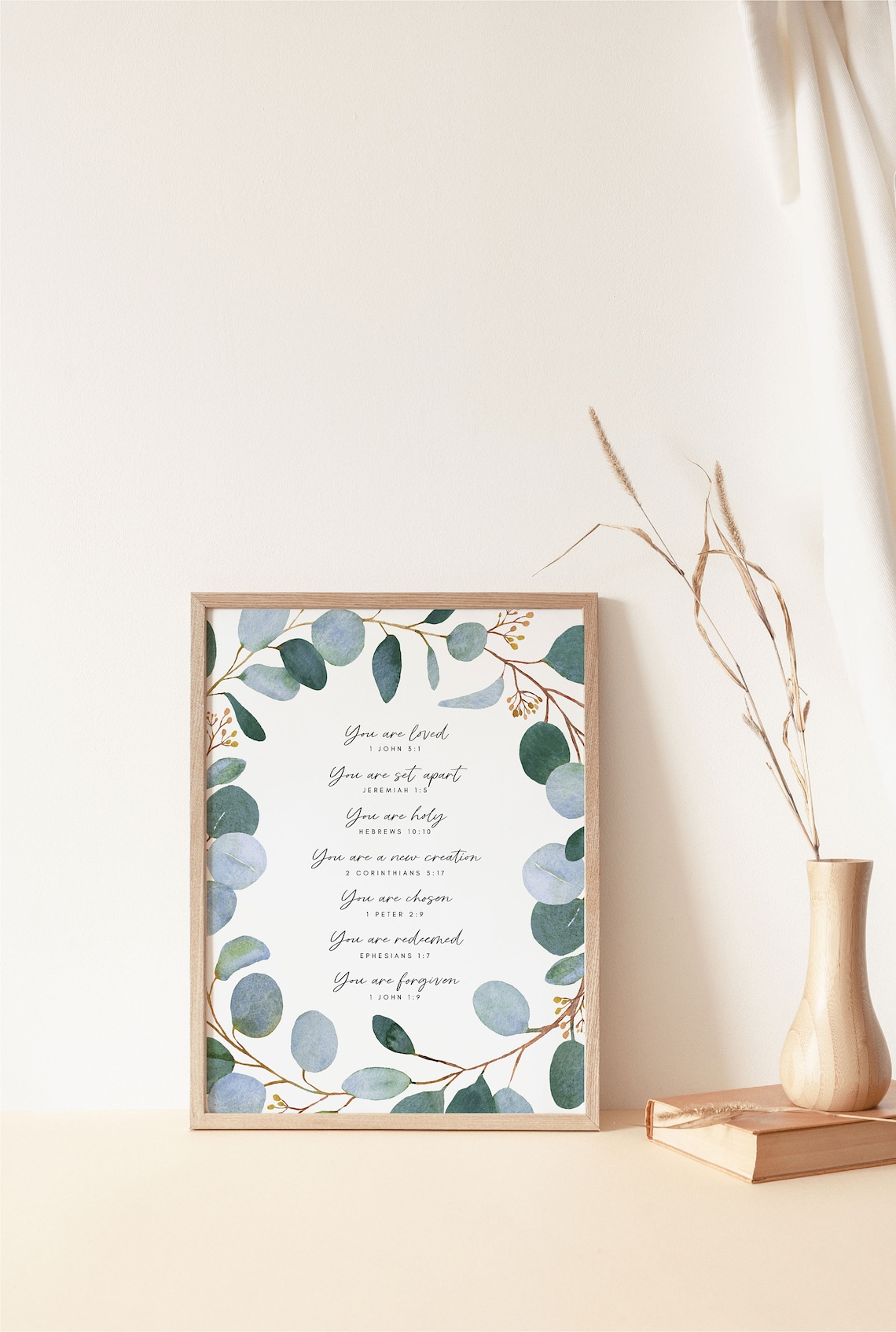 1 Peter 2:9 You Are Chosen Bible Verse Print Printable Wall | Etsy