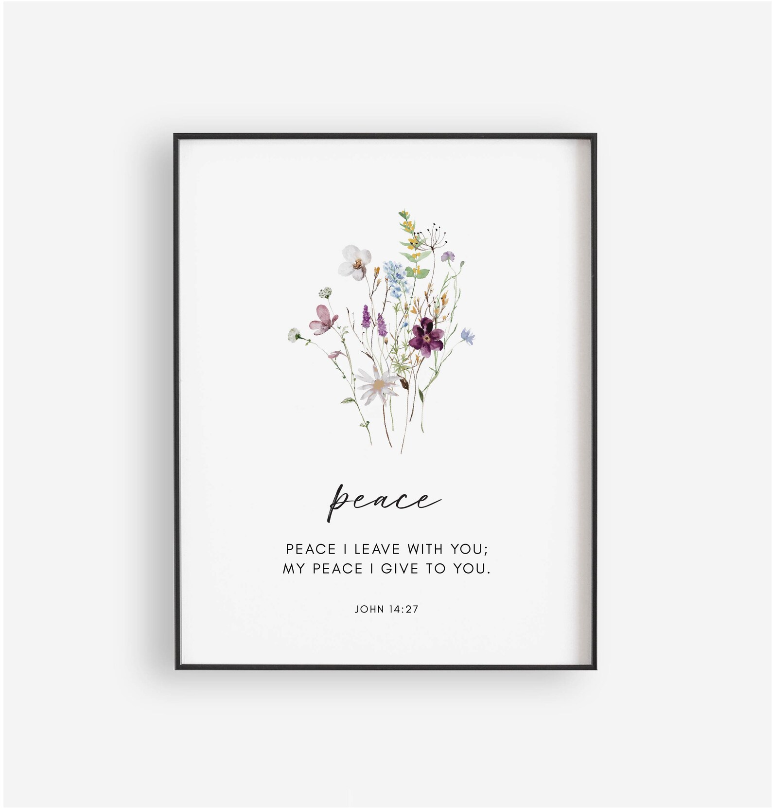 Faith Grace Blessing Set of 6 Scripture Bundle, Bible Verse Printable ...