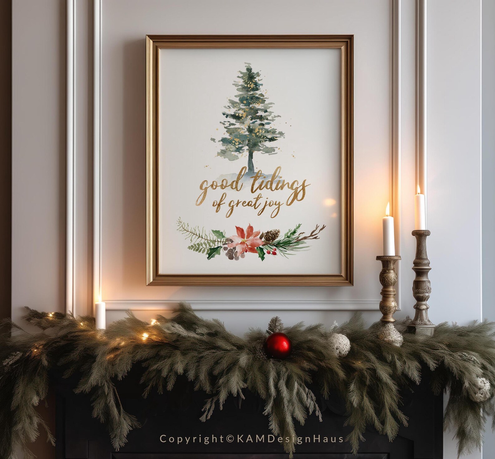 Christmas Printables, Good Tidings of Great Joy Bible Verse Christmas ...