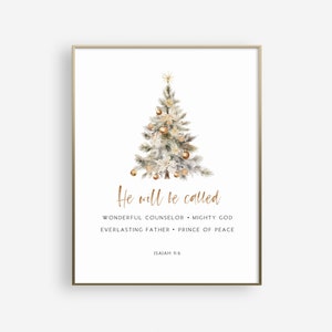 Set of 10 Christmas Bible Verse Printables, Christmas Downloadable ...