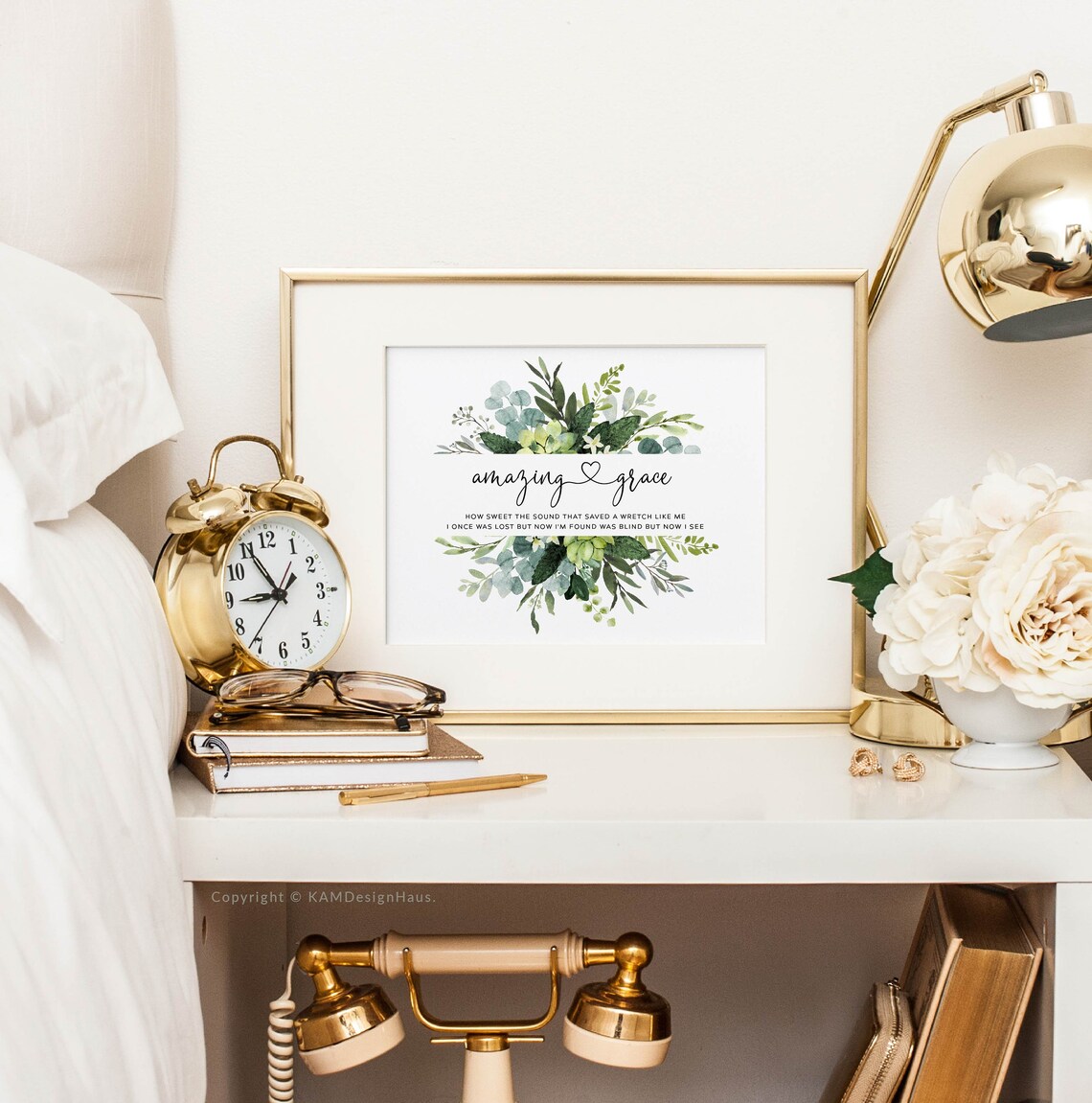 Amazing Grace Christian Printable Wall Art Christian Quote - Etsy
