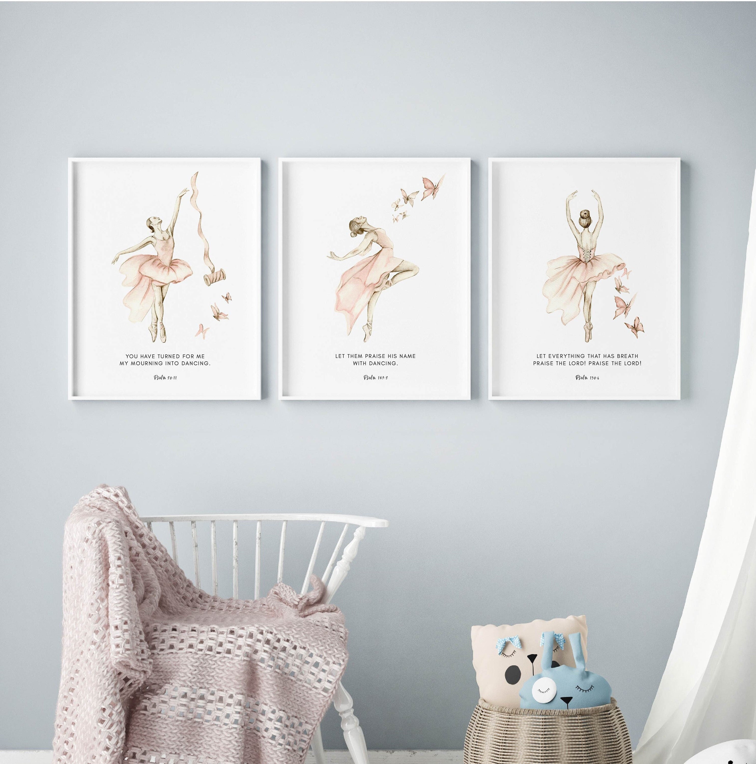 Psalm 30:11 Mourning Into Dancing Scripture Printable Wall | Etsy