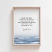 Isaiah 43:2 I Willl Be With You Bible Verse Wall Art - Etsy