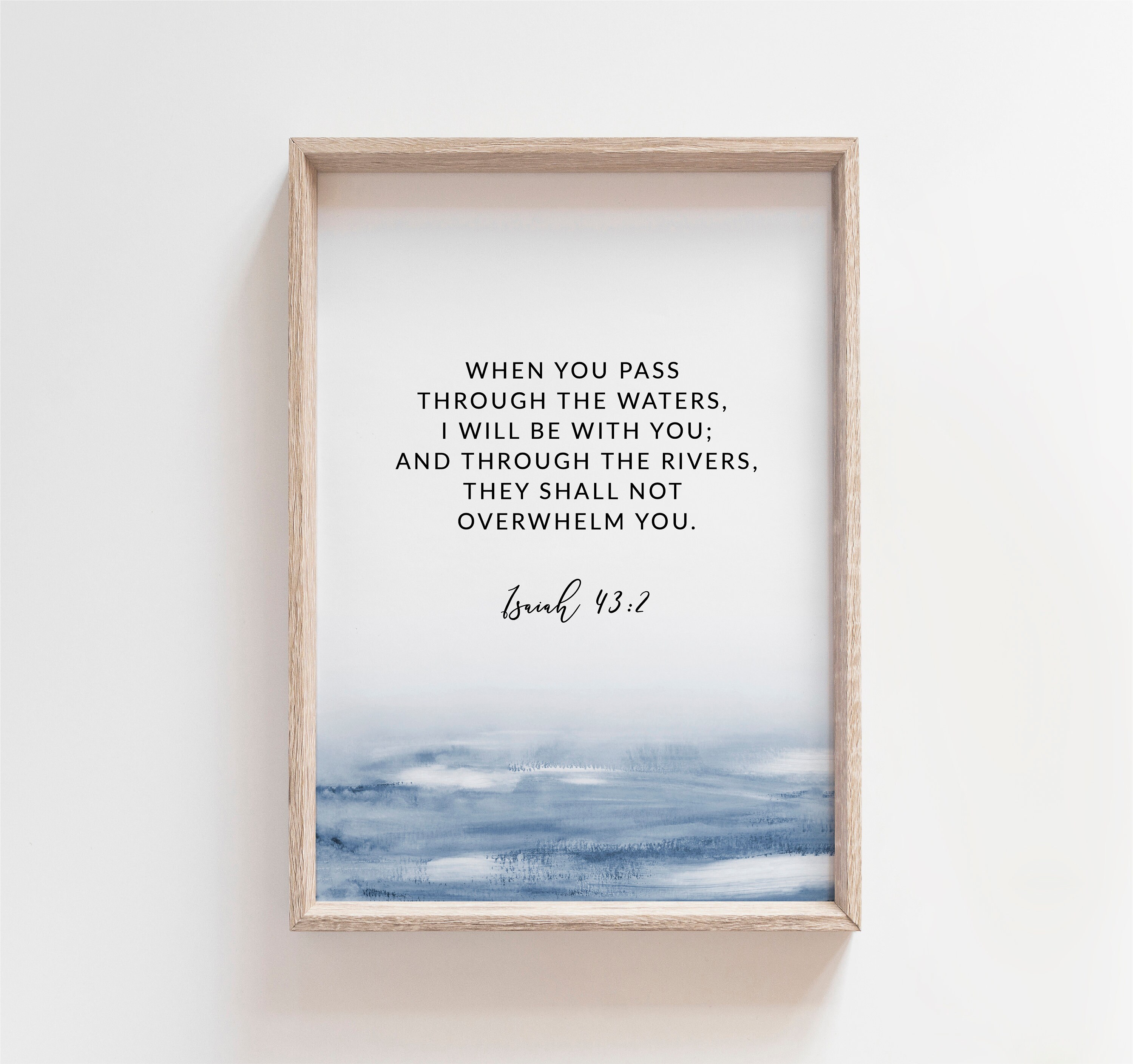 Personalized Bible Verse Printable Custom Bible Verse Digital - Etsy ...