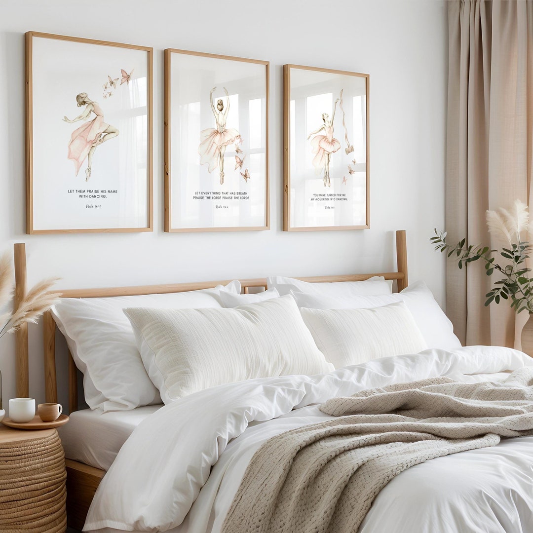 Psalm 30:11 Mourning Into Dancing Scripture Printable Wall Art, Nursery ...