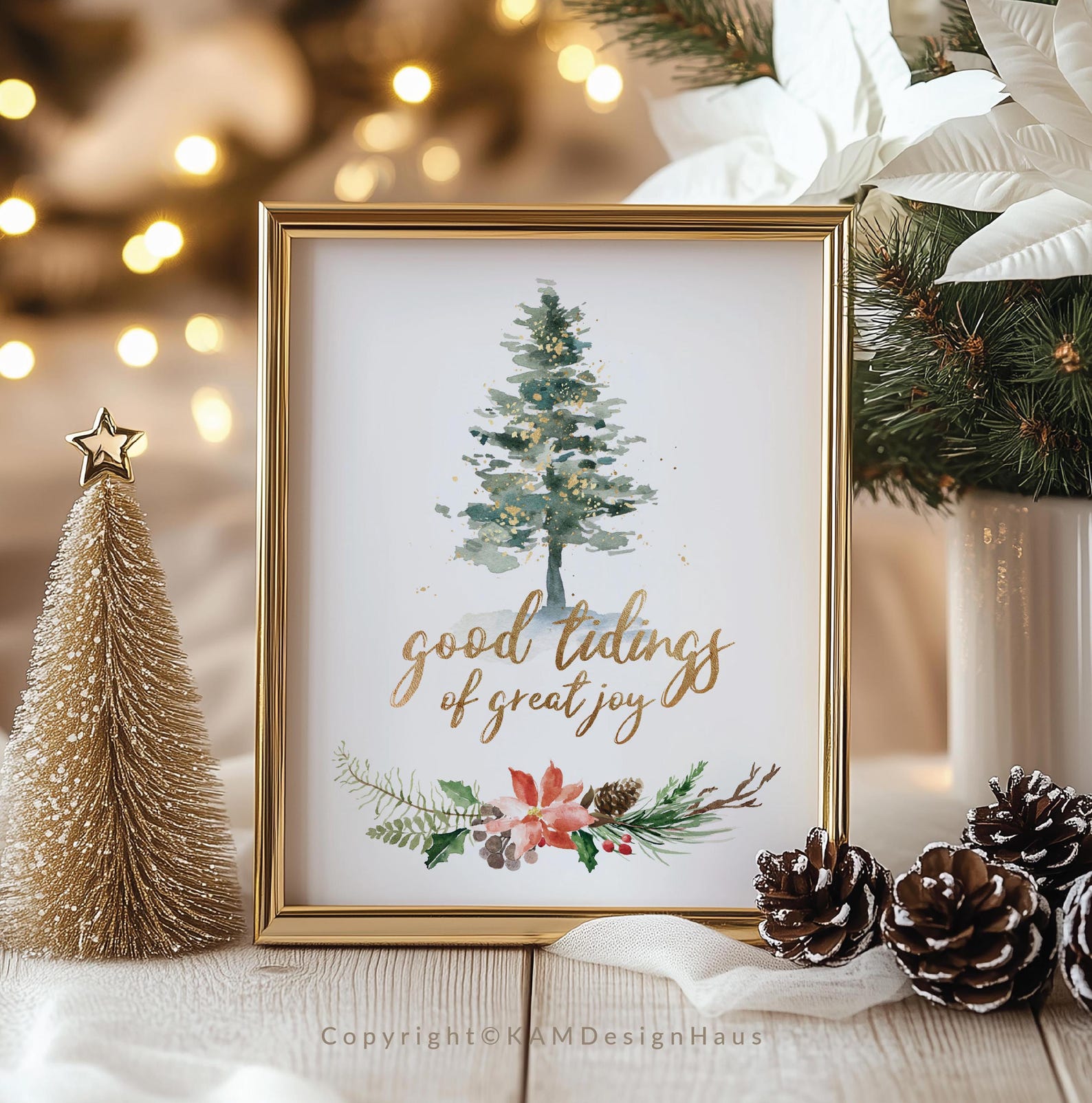 Christmas Printables, Good Tidings of Great Joy Bible Verse Christmas ...