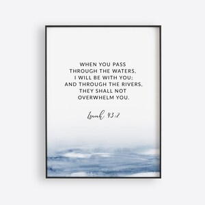 Isaiah 41:10 Fear Not Bible Verse Printable Wall Art, Set of 3 ...