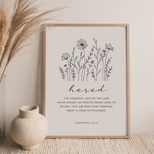 John 14:27 Hesed Shalom Bible Verse Wall Art, Set of 3 Printable Wall ...