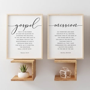 Matthew 28:19-20 Scripture Wall Art, Printable Wall Art, Bible Verse ...