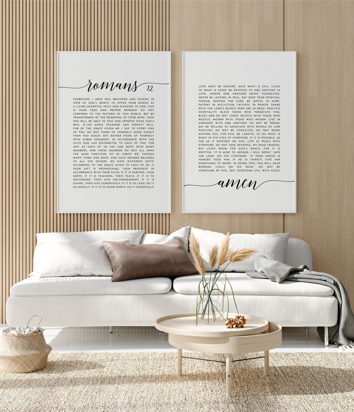 Romans 12 A Living Sacrifice Bible Verse Wall Art Bible Verse | Etsy