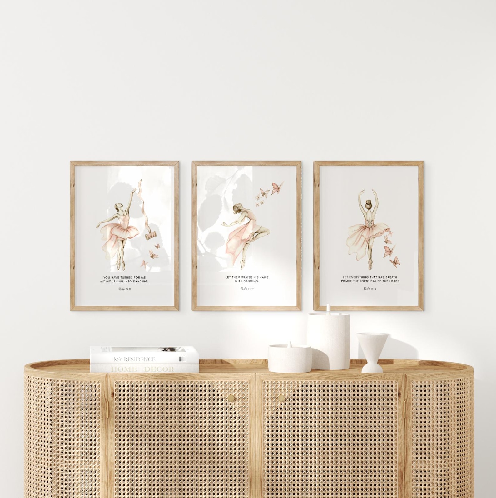 Psalm 30:11 Mourning Into Dancing Scripture Printable Wall Art, Nursery ...