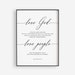 Matthew 22:37-39 Love God Love People Bible Verse Wall Art - Etsy