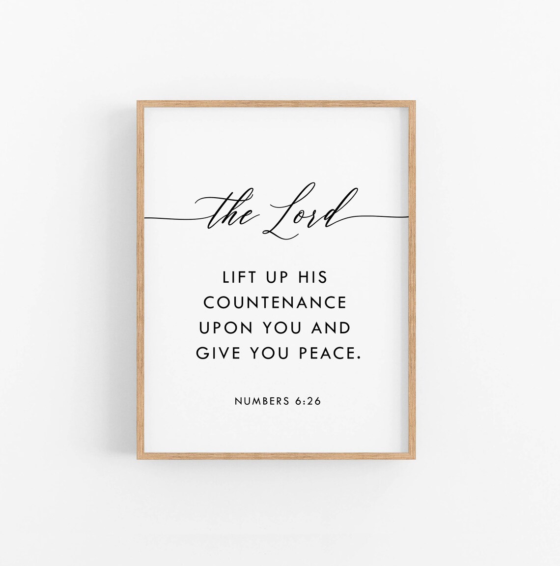 Set of 3 Bible Verse Wall Art Printable Scripture Numbers | Etsy