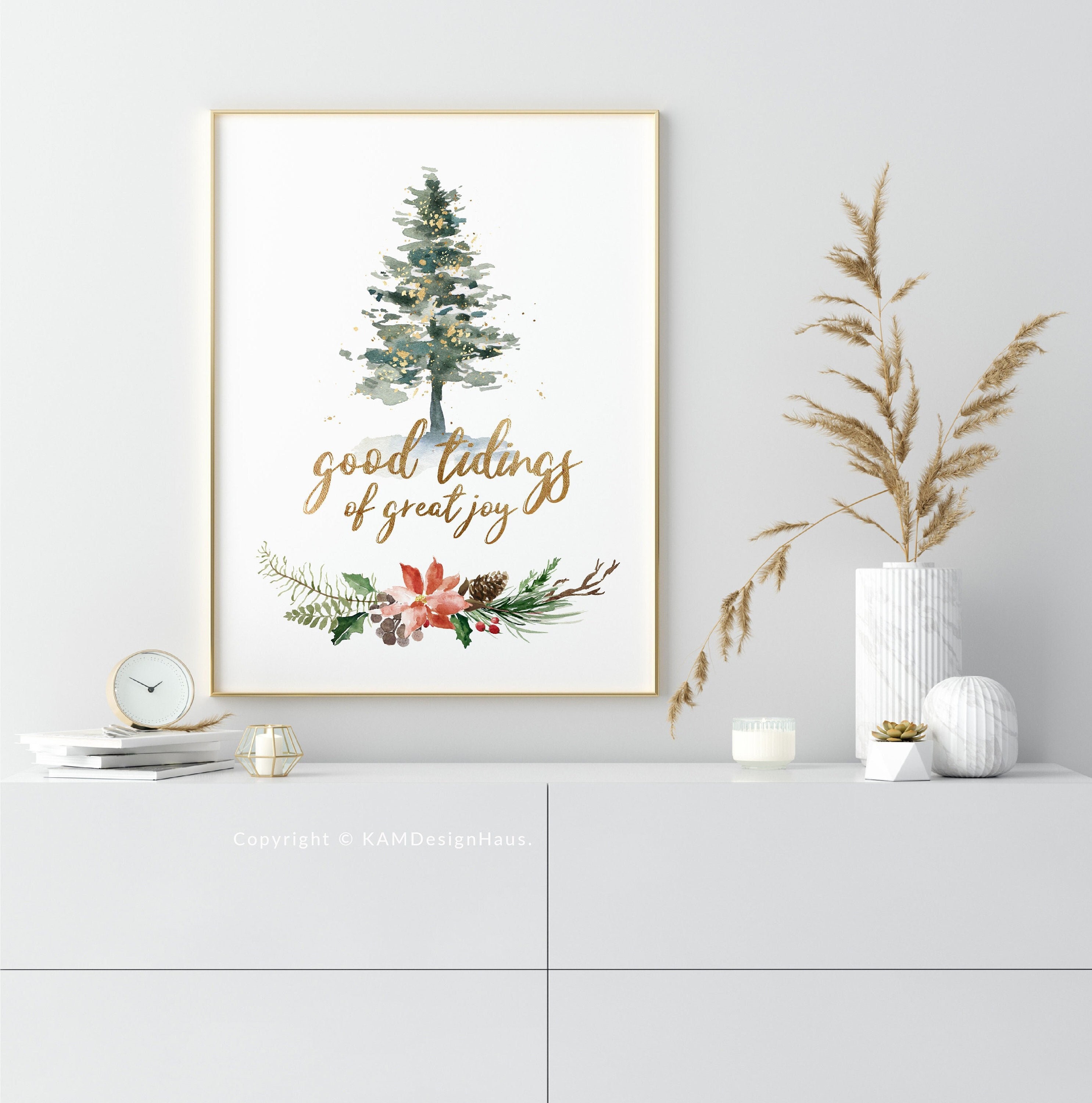 Christmas Printables, Good Tidings of Great Joy Bible Verse Christmas ...