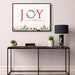 Joy to the World Christmas Printable Wall Art, Christmas Digital Art ...