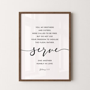 Luke 6:38 Give & Serve Bible Verse Print, Set of 2 Scripture Download ...