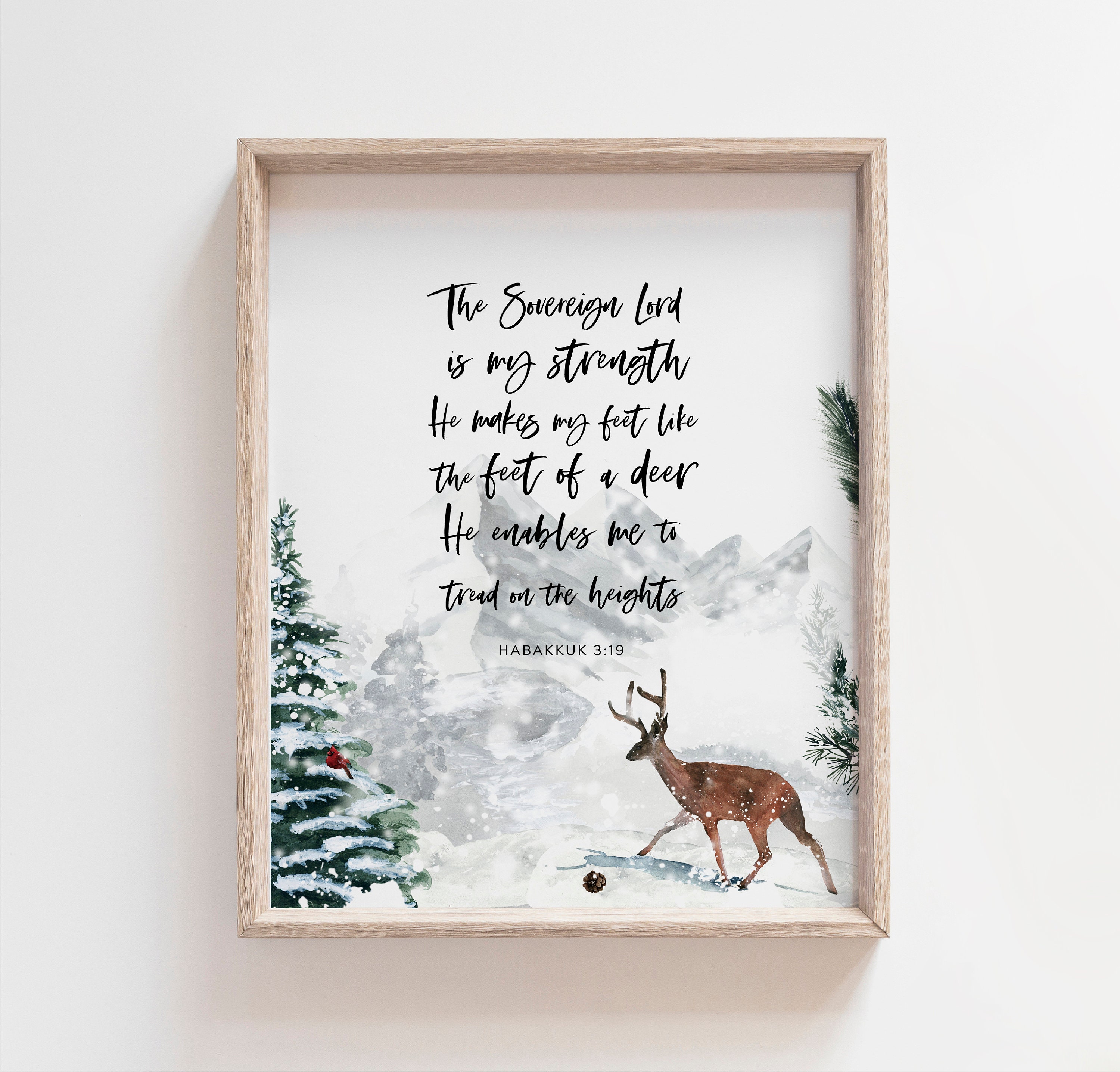 Set of 10 Winter Bible Verse Printables Winter Scripture - Etsy