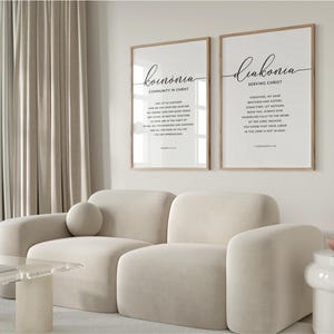 Hebrews 10:24-25 Koinonia Diakonia Bible Verse Printable Wall Art ...