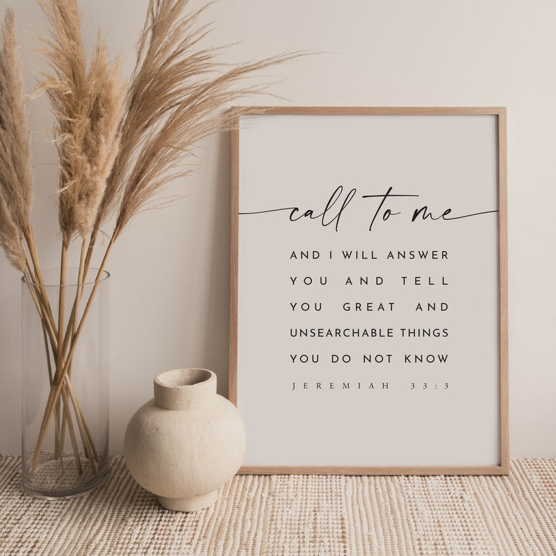 Jeremiah 1 6 10 - Etsy