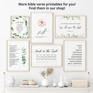 Psalm 27:1 the Lord Bible Verse Wall Art Printable Wall Art | Etsy