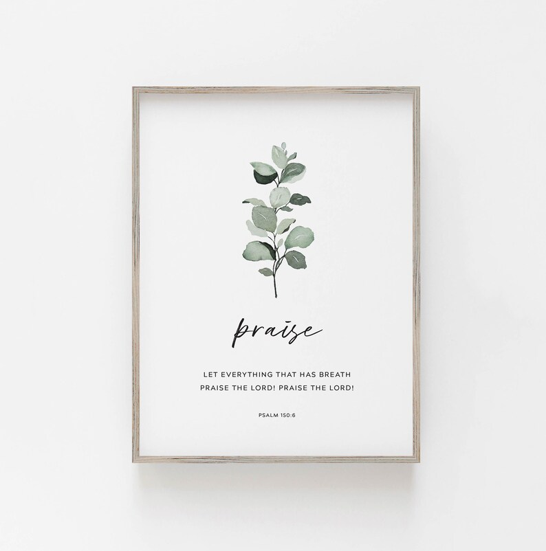 John 4:24 Set of 3 Praise Worship Bible Verse Wall Art, Set of 3 ...