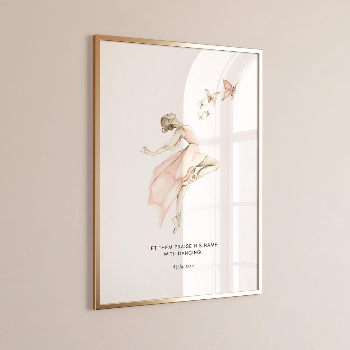 Psalm 30:11 Mourning Into Dancing Scripture Printable Wall Art, Nursery ...