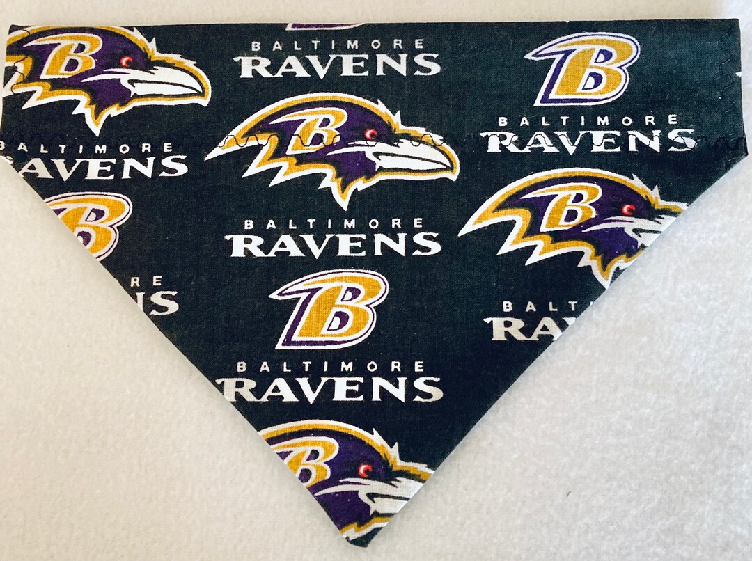 Baltimore Ravens Football Reversible Bandanas - Etsy