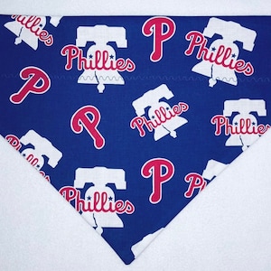 Philadelphia Phillies Baseball Reversible Collar Bandanas - Etsy