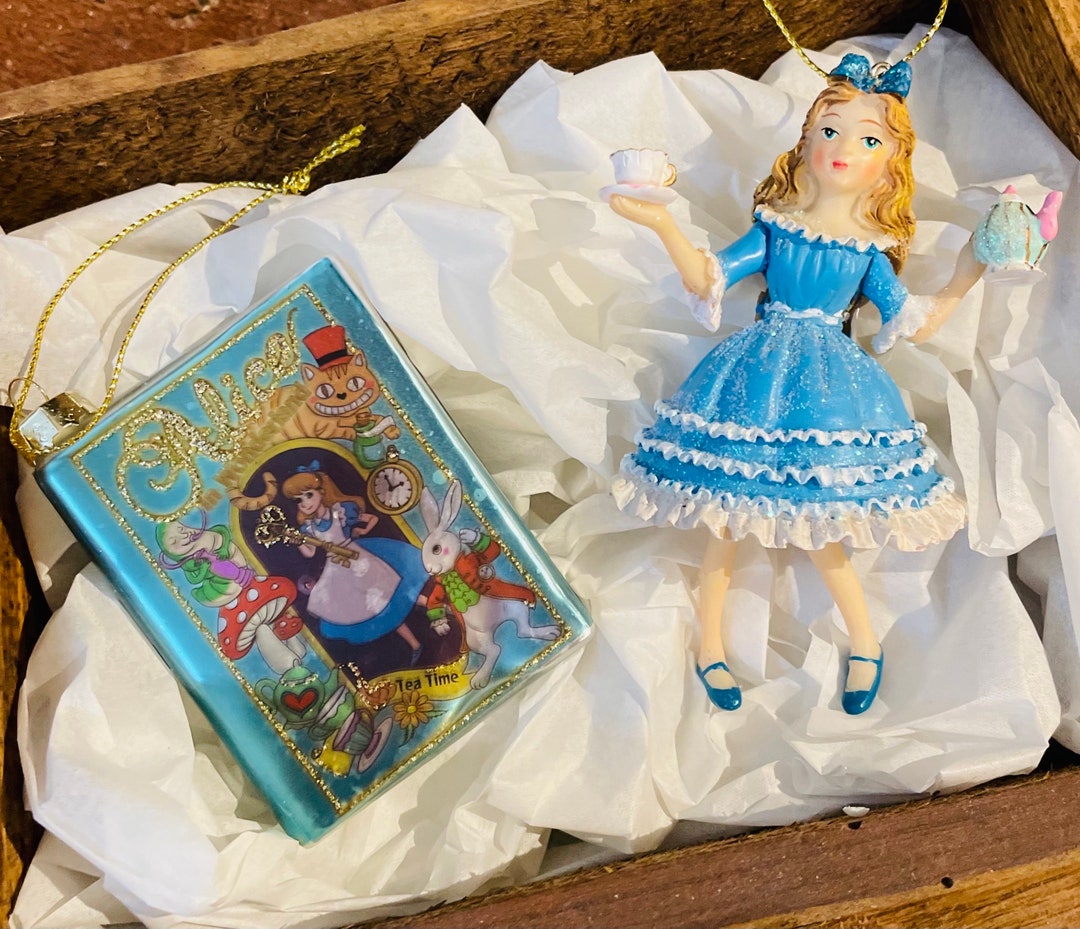 Alice im Wunderland Dekorationen / Weihnachtsschmuck / Handmade / Alice ...