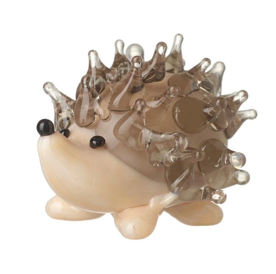 Tiny Glass Hedgehog / Glass Hedgehog / Glass Animals / Hedgehogs ...