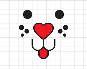 Dog nose print | Etsy