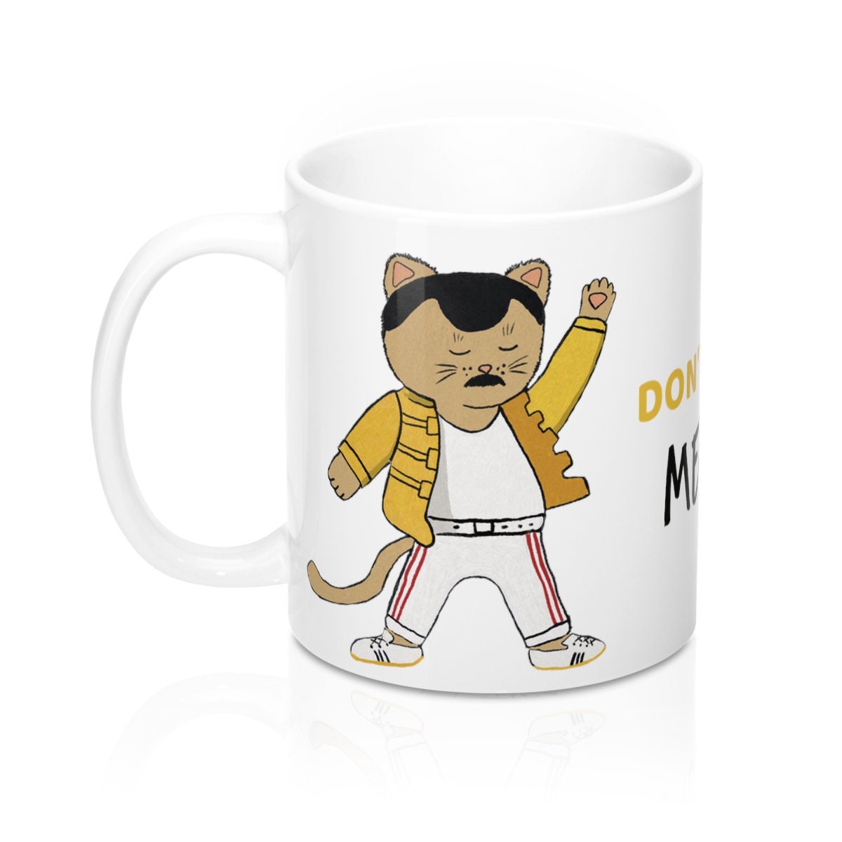 Freddie Mercury Cat Mug | Funny Gift | Birthday Gift - Etsy