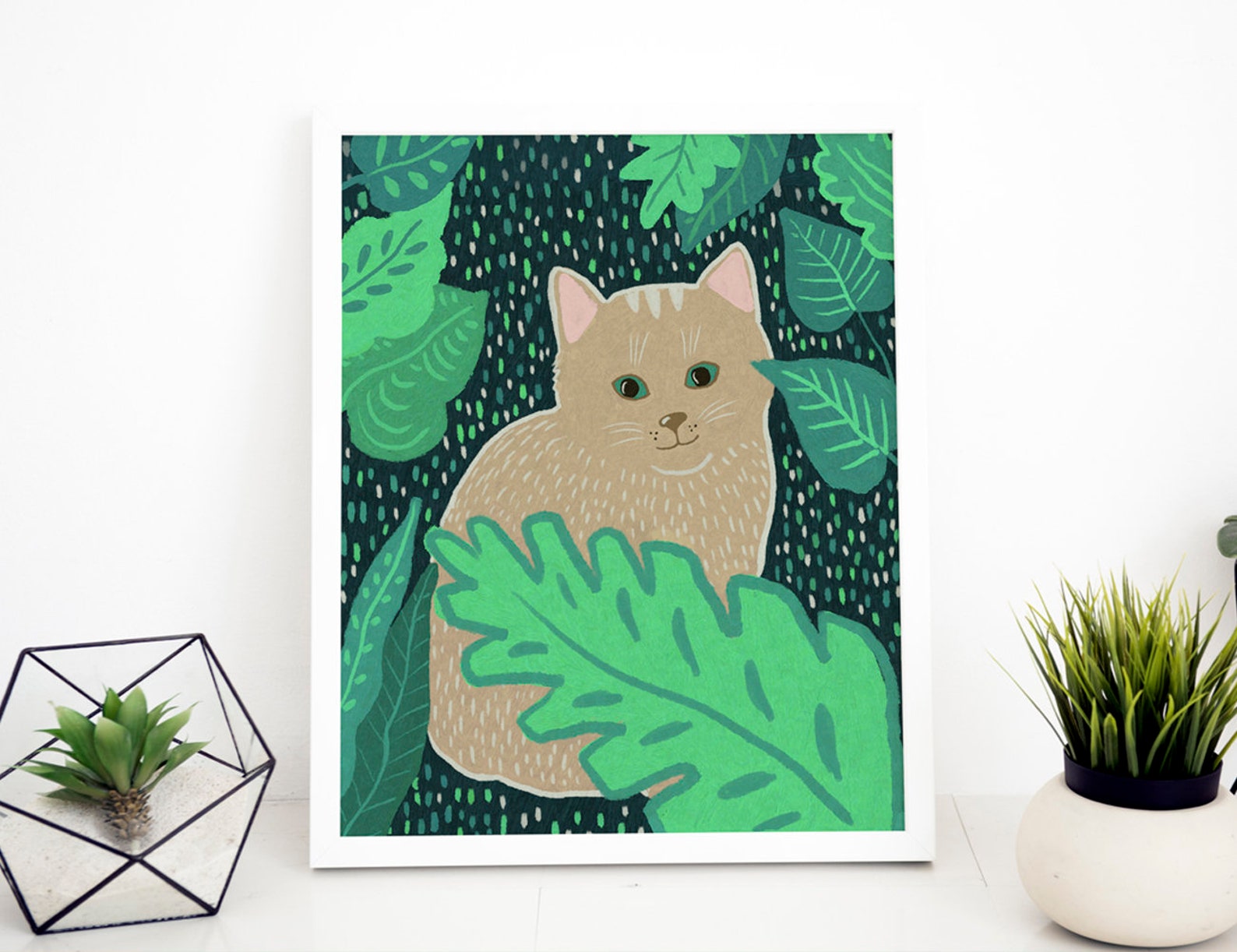 Printable Cat Poster Digital Poster Cat Printable Poster | Etsy