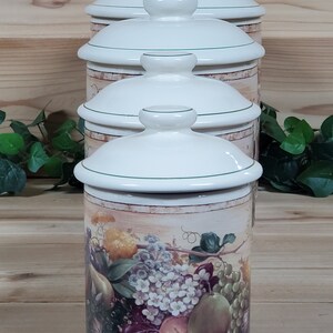 Vintage 4-pc. Canister Set WINDSOR by Certified International ...