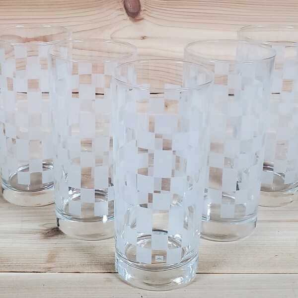 Glass Tumbler Set - Etsy
