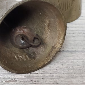 Vintage Brass Bell Assortment X4 Copper Painted Cowbell, Philadelphia ...