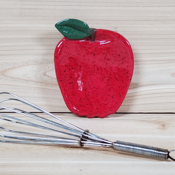 Apple Spoon Rest - Etsy