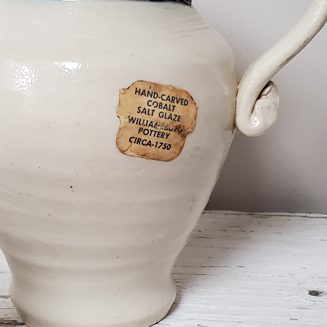 Vintage Miniature Pottery Set WILLIAMSBURG POTTERY Pitchers X - Etsy