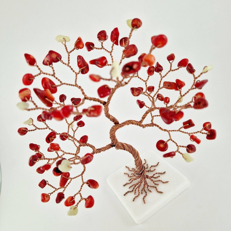 Jade & Coral Tree 35th Anniversary Gift for Parents Copper - Etsy