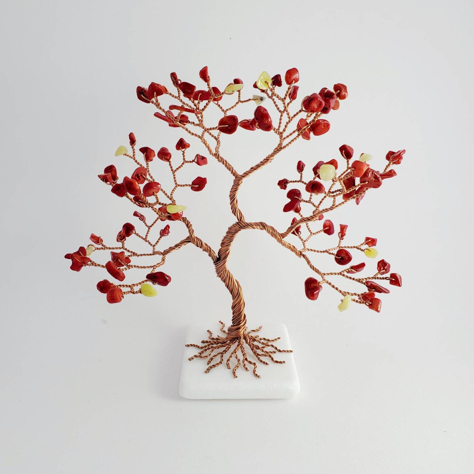 Jade & Coral Tree 35th Anniversary Gift for Parents Copper - Etsy